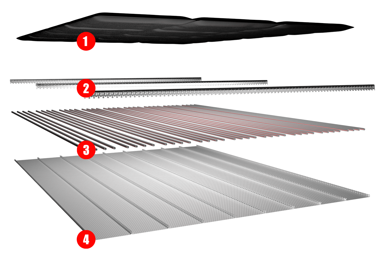Ceiling systems SAPP and EasyKlima | Sahara