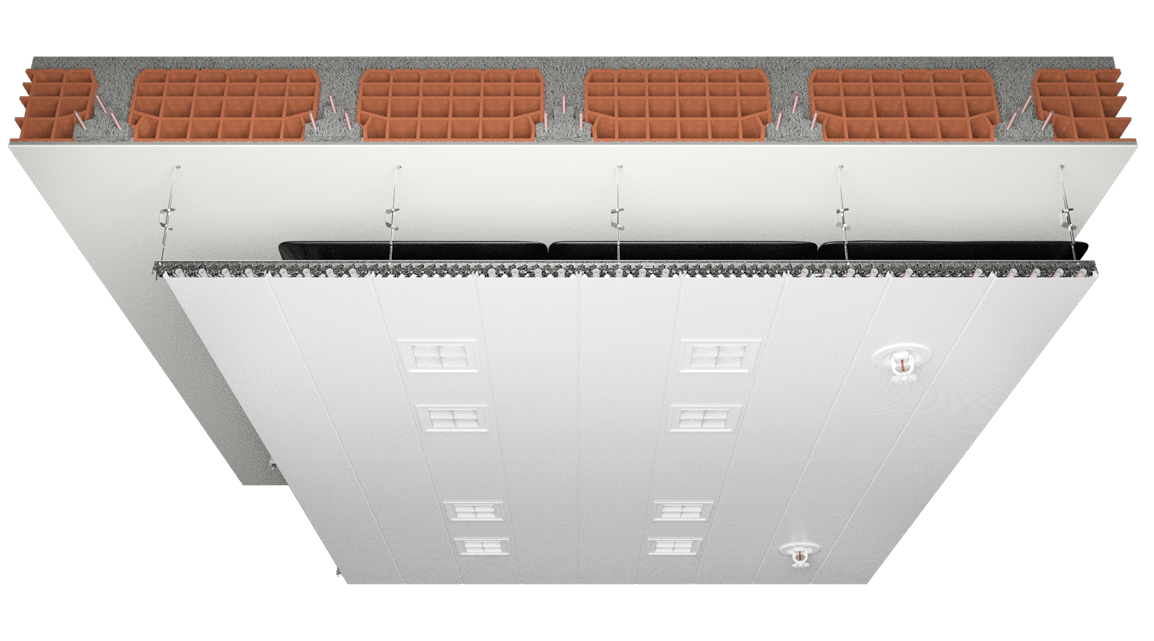 Ceiling systems SAPP and EasyKlima | Sahara